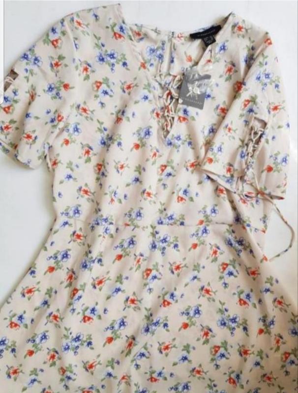 Нова коротка сукня квітковий принт плаття міні primark atmosphere ...