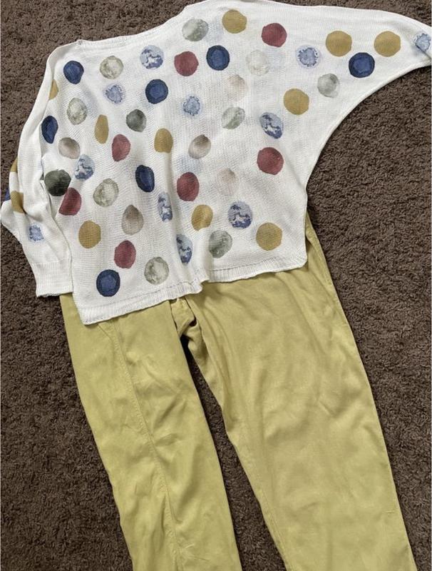 Штани льон гірчичні — ціна 400 грн у каталозі Брюки Купити жіночі речі