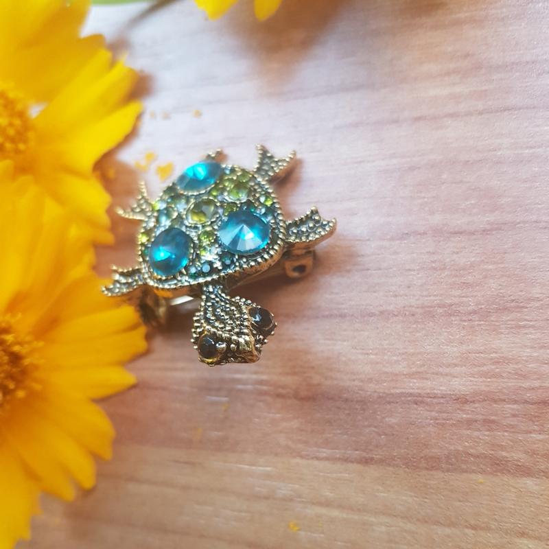 Брошка мила черепашка черепаха — ціна 150 грн у каталозі Брошки Купити аксесуари за доступною