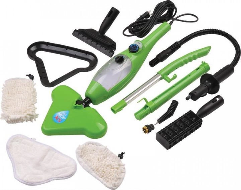 Паровая швабра мощный пароочиститель h2o mop x5 1400w зеленый — ціна ...