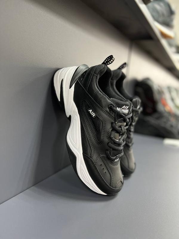 Женские кроссовки nike air monarch найк монарх tekno жіночі кеди шкіра ...