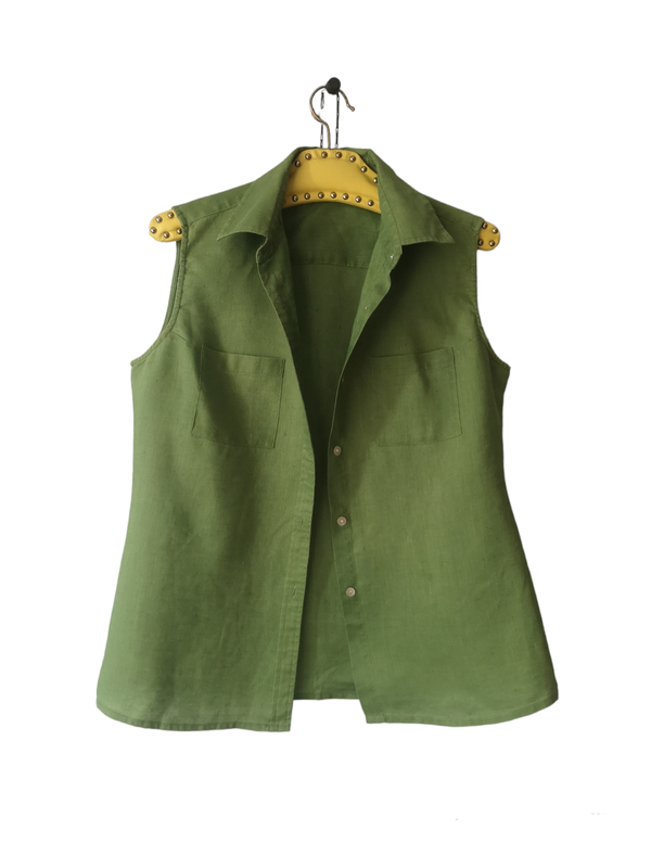 Блуза льон — ціна 68 грн у каталозі Блузи Купити жіночі речі за доступною ціною на Шафі