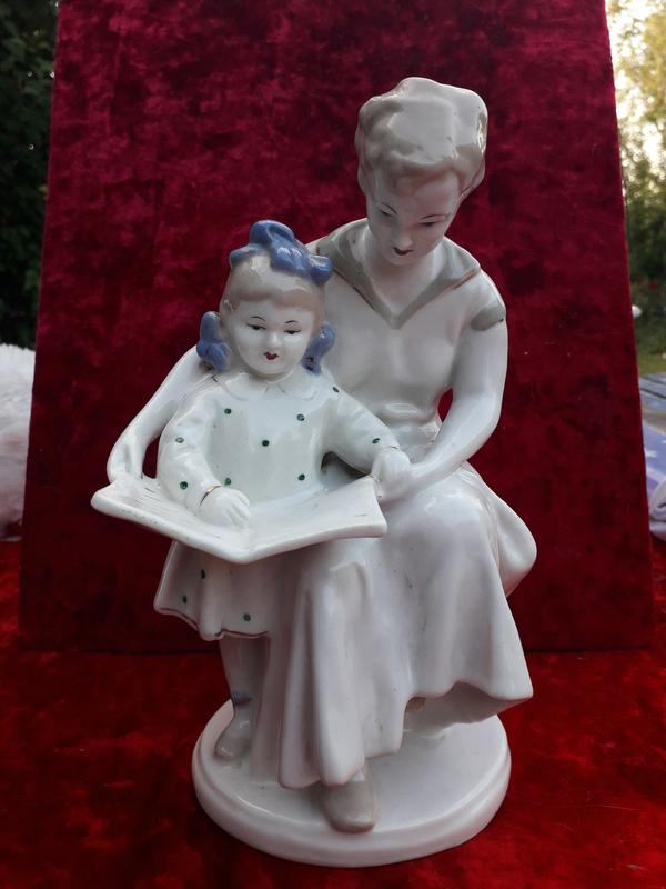 Антікварна фарфорові статуеткі перші букви — ціна 655 грн у каталозі Статуетки Купити товари для