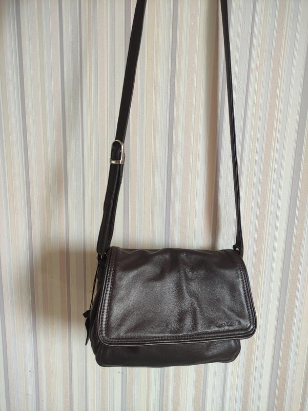 Фірмова жіноча шкіряна сумка luca bocelli, італія. — ціна 850 грн у ...