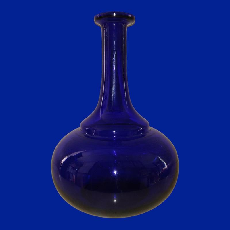 Скляна вінтажна ваза арт 0108 — ціна 900 грн у каталозі Вази Купити товари для дому та побуту