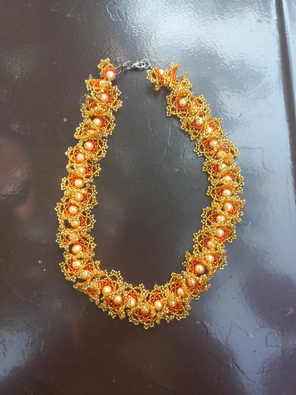 Кольє з бісеру ручної роботи — ціна 400 грн у каталозі Інші аксесуари