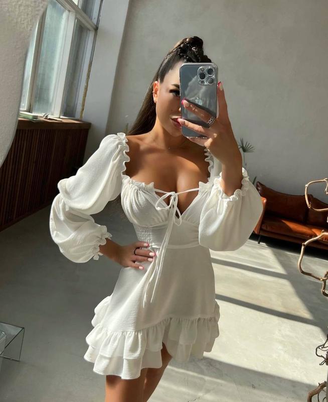 Сукня — ціна 600 грн у каталозі Короткі сукні Купити жіночі речі за доступною ціною на Шафі