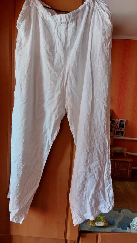 Штани брюки льон — ціна 280 грн у каталозі Брюки Купити жіночі речі за доступною ціною на Шафі