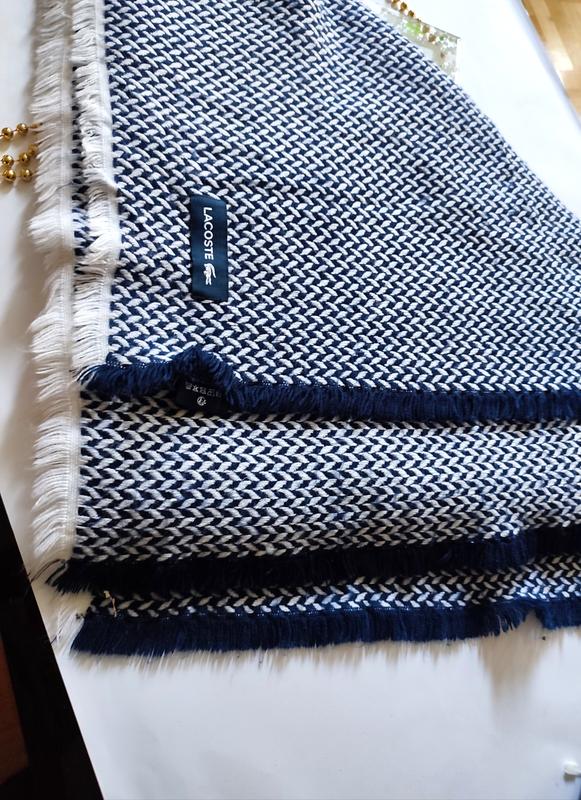 Вязаний плед Lacoste покривало — ціна 885 грн у каталозі Пледи Купити товари для дому та побуту