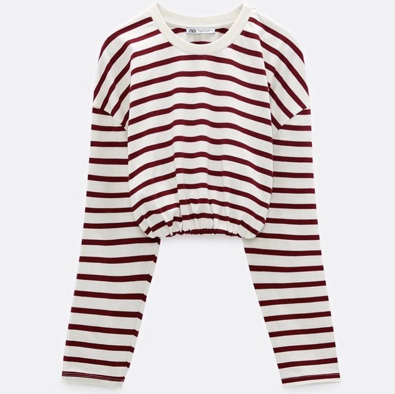 Кофта тельняшка zara — ціна 580 грн у каталозі Реглани Купити жіночі ...