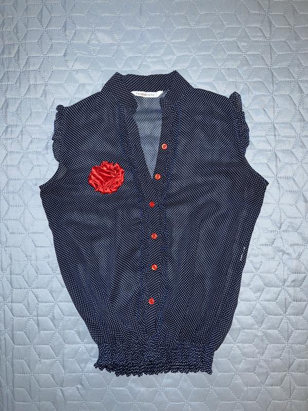 Шифонова блузка — ціна 100 грн у каталозі Блузи Купити жіночі речі за доступною ціною на Шафі