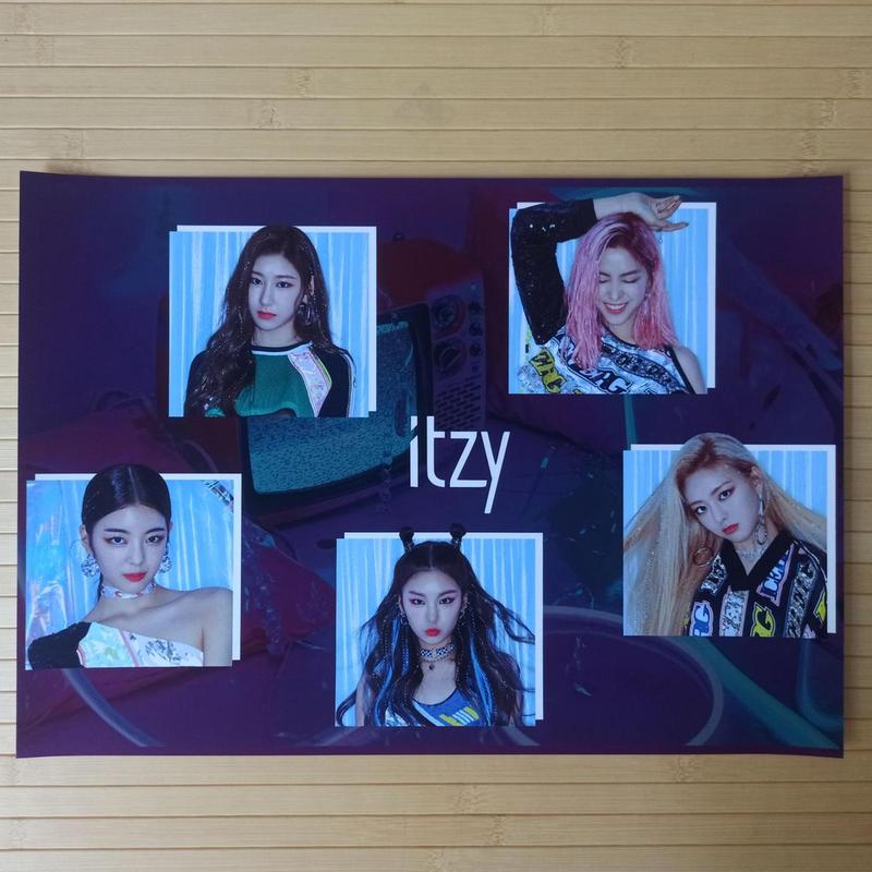 Постер а3 Itzy ітзі — ціна 60 грн у каталозі Календарі Купити товари для дому та побуту за