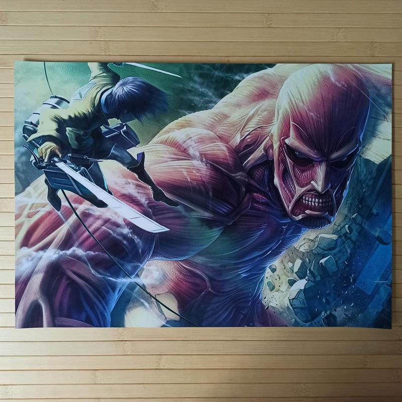 Постер атака титанів — ціна 60 грн у каталозі Календарі Купити товари для дому та побуту за