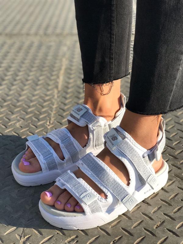 New balance сандали женские летние белые босоножки nike сандали адидас ...