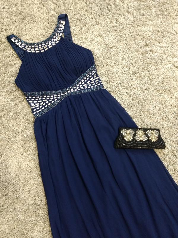 Шикарне вечірнє плаття в підлогу Quiz — ціна 365 грн у каталозі Вечірні сукні Купити жіночі речі