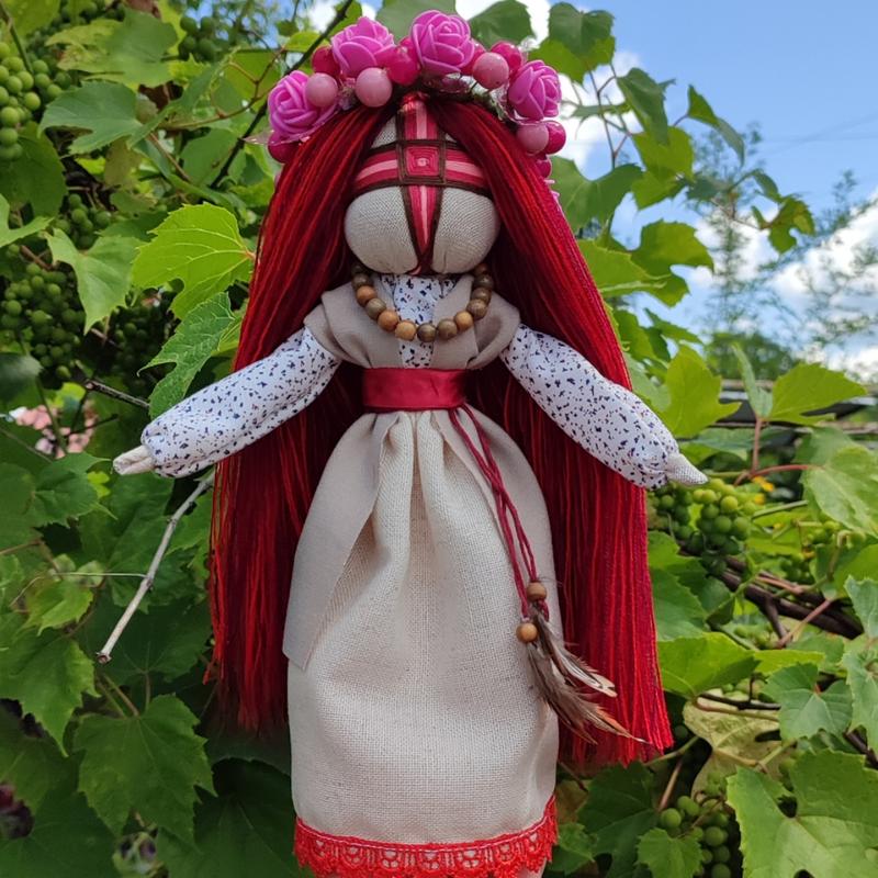 R🍀 кукла мотанка берегиная 🩷🩷🩷 — цена 500 грн в каталоге Интерьерные куклы Купить товары для