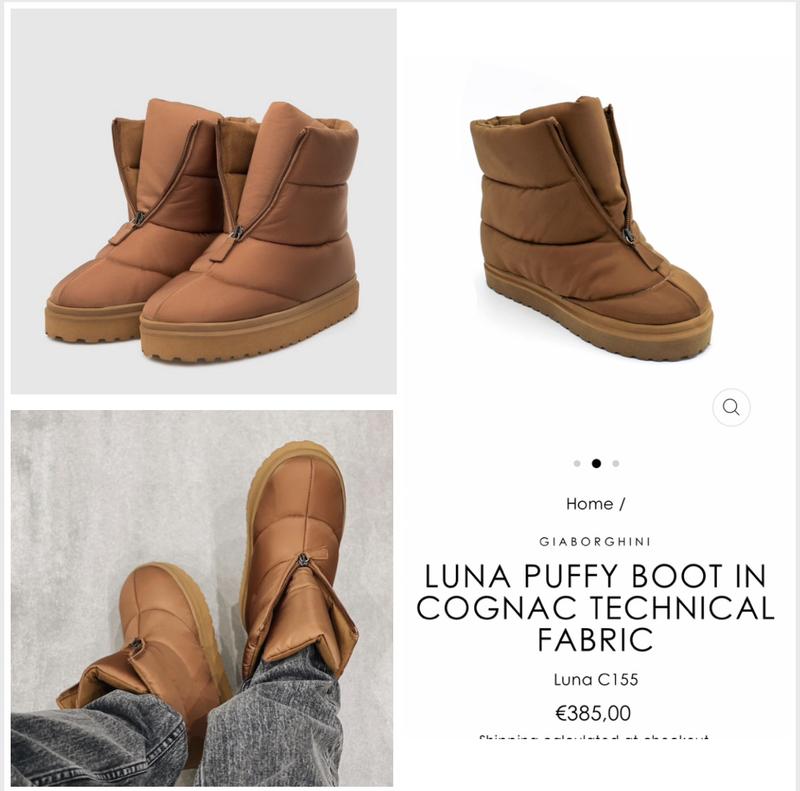 Дутики угги Luna Gia Borghini италия — цена 5000 грн в каталоге Дутики Купить женские вещи по