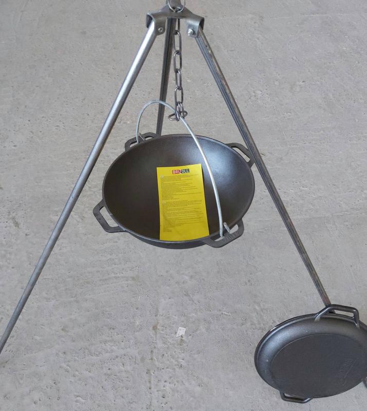 Казан кришка сковорода тринога💥 — ціна 1360 грн у каталозі Каструлі Купити товари для дому та