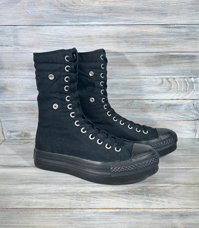 Converse chuck taylor platform fold black оригінальні кеди — ціна 1049 ...
