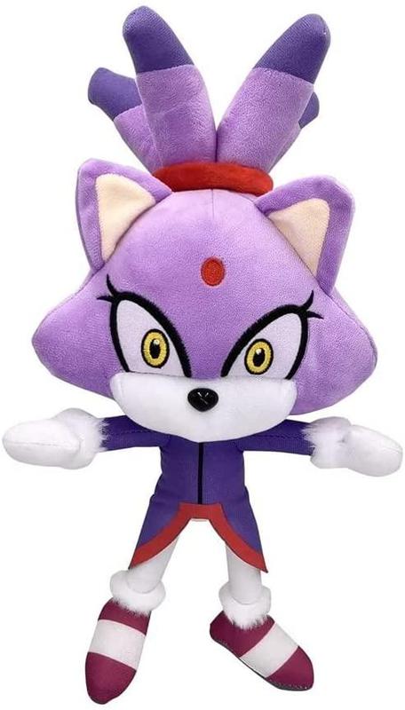 Игрушка мягкая кошка блейз super sonic, blaze the cat stuffed plush ...