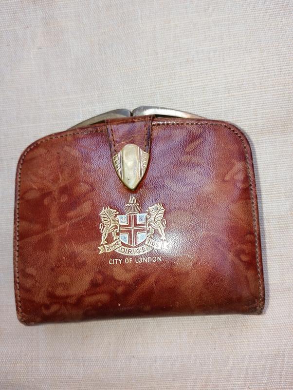 City Of London вінтажний гаманець шкіряний — ціна 1000 грн у каталозі Гаманці Купити аксесуари