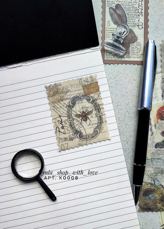 Набір 8 для скрапбукінга вінтаж творчості наліпки наклейки стікери красиві картинки для