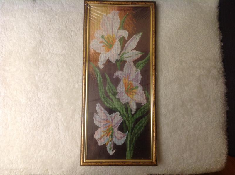 Картина лілії квітка богоматері — ціна 800 грн у каталозі Картини Купити товари для дому та