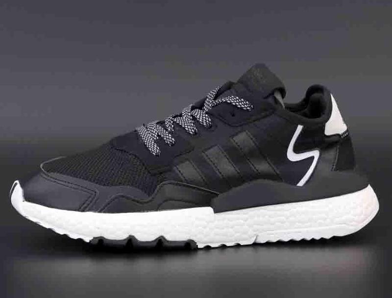 Мужские кроссовки adidas nite jogger black — цена 2800 грн в каталоге ...