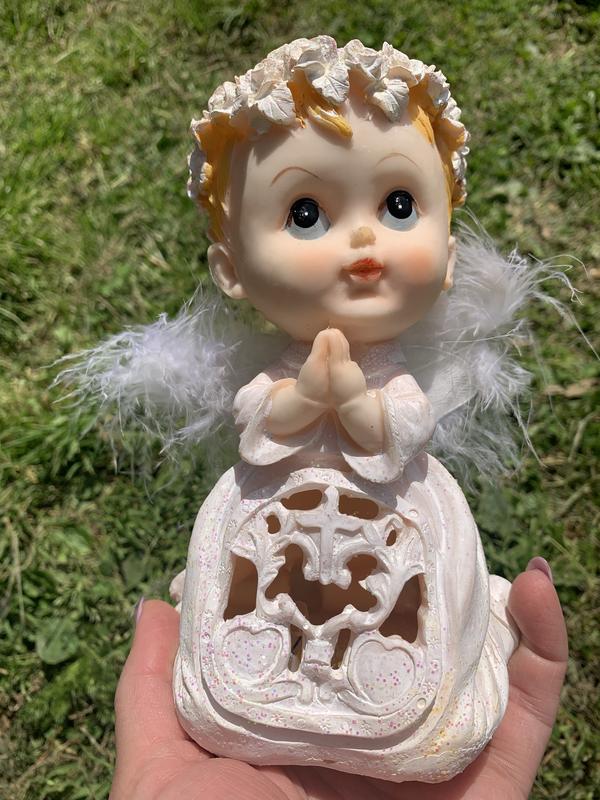 Ангел на батарейках статуетка — ціна 150 грн у каталозі Статуетки Купити товари для дому та