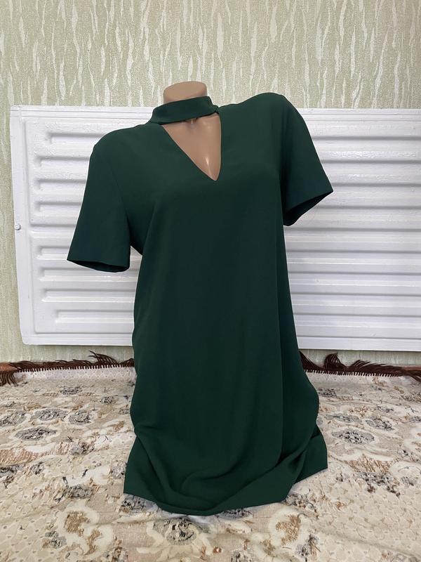 Стильна туніка сарафан з чокером — ціна 350 грн у каталозі Сарафани Купити жіночі речі за