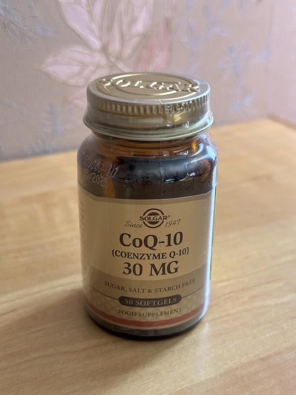 Коензим q-10 solgar (солгар) капсули по 60 мг флакон 30 шт — цена 440 ...