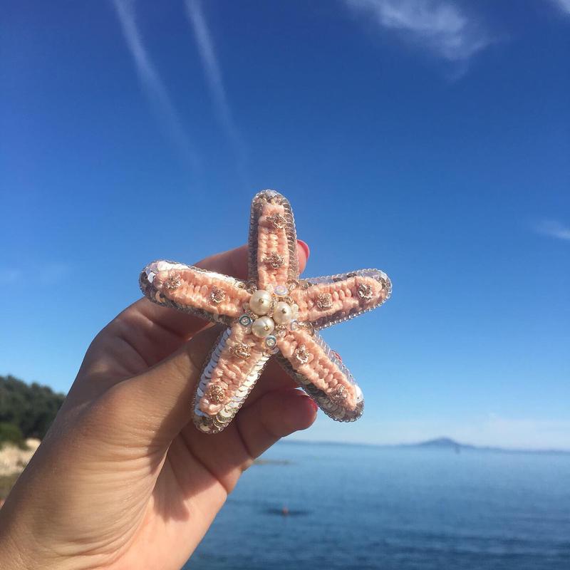 Брошка морська зірка — ціна 850 грн у каталозі Брошки Купити аксесуари