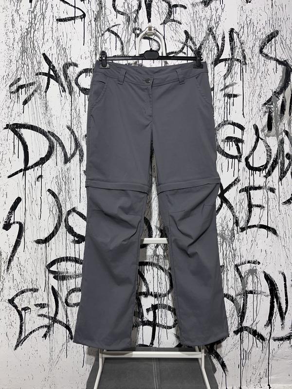 Жіночі штани трансформери crivit, оригінал, сірі, на утяжках, зручні ...