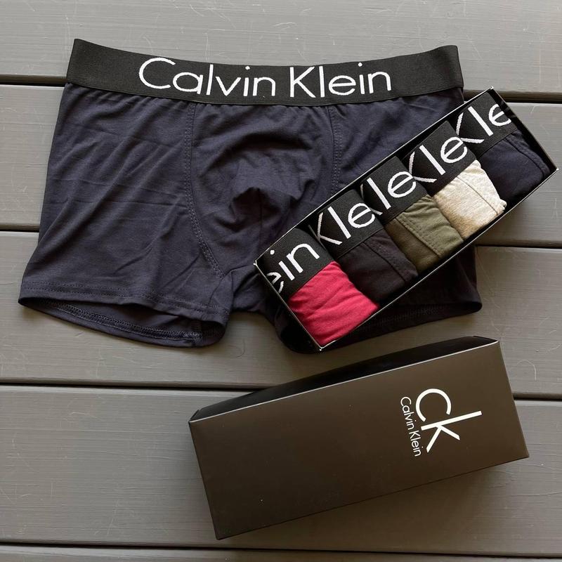 Мужской набор calvin klein steel black, мужские трусы кельвин кляйн в ...