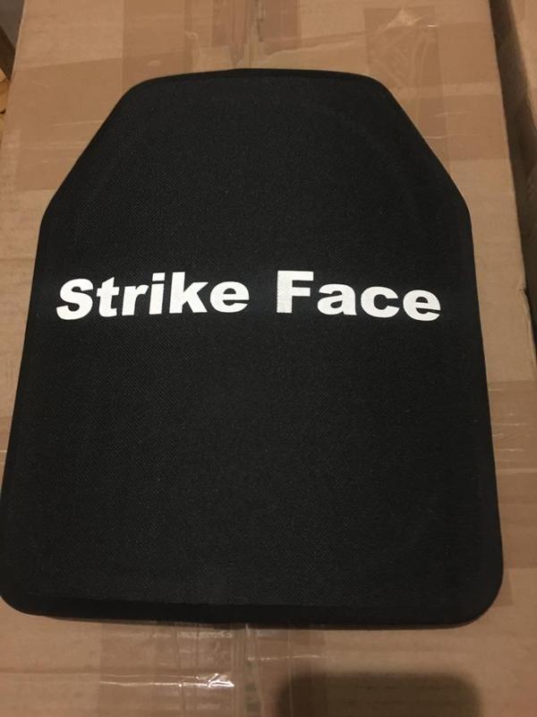 Комплект керамічних бронеплит strike face 6 клас nij iv 2.7кг ...