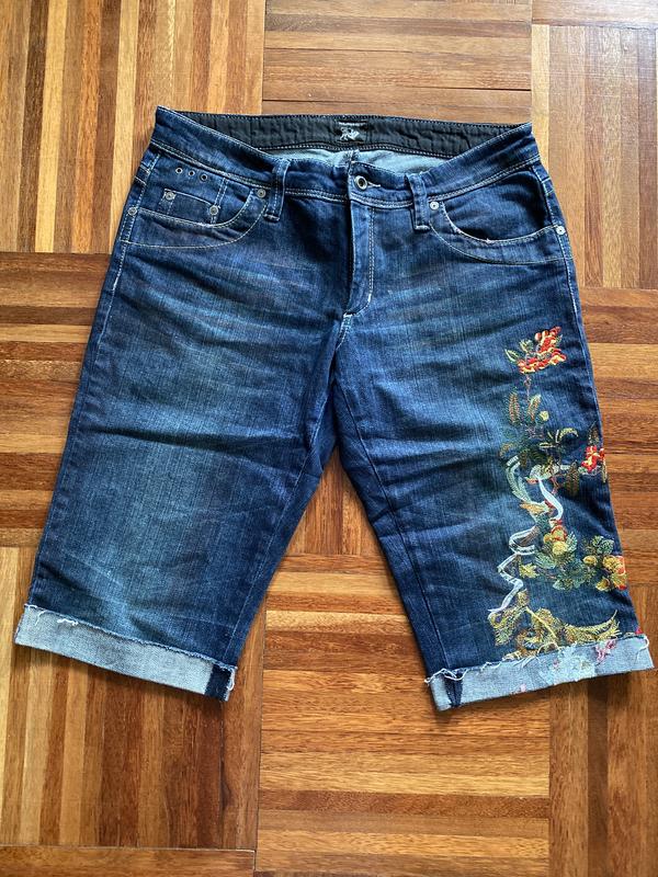 Дизайнерські джинсові шорти бріджи parasuco cult 32 канада — цена 399 ...