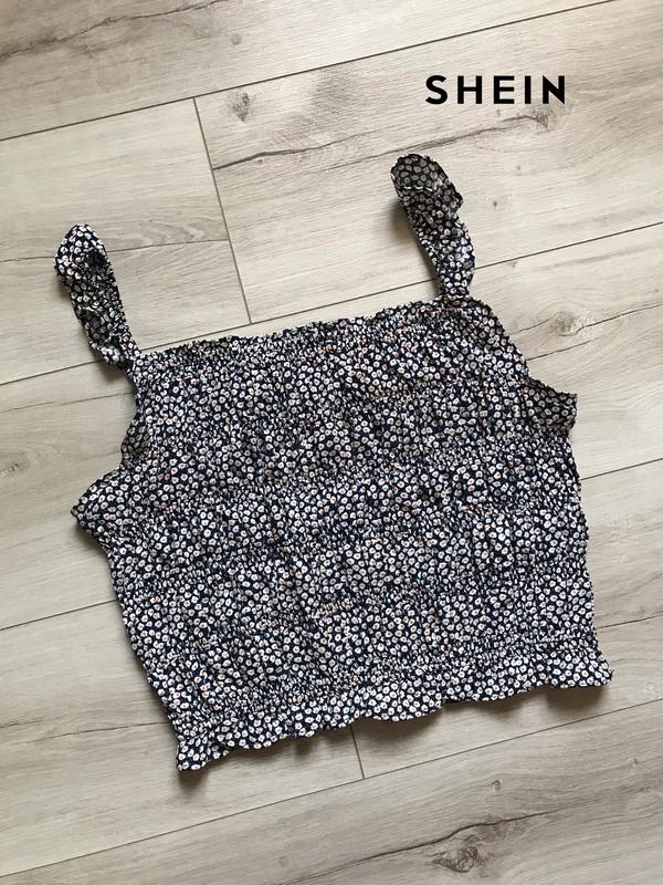 Кроп топ з оборками та рюшами shein — ціна 110 грн у каталозі Топи Купити жіночі речі за ...