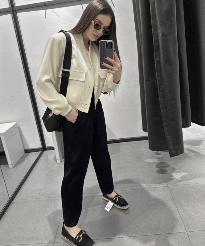Бомбер зара, бомбер zara, куртка — ціна 3300 грн у каталозі Куртки ...