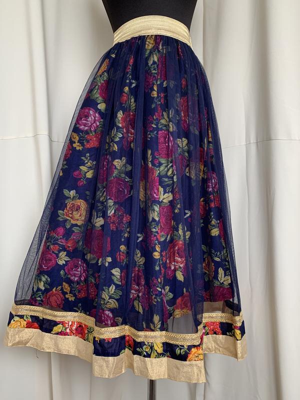 Спідниця східна двошарова — ціна 360 грн у каталозі Міді спідниці Купити жіночі речі за