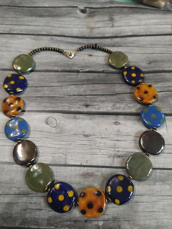 Намисто кераміка — ціна 370 грн у каталозі Кольє і намиста Купити аксесуари за доступною ціною