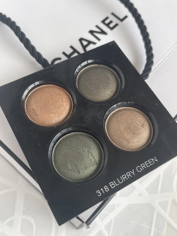 Оригинал тени для век chanel les 4 ombres 318 - blurry green — цена 650 ...