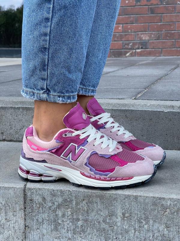 Женские кроссовки new balance 2002r protection pack 'pink violet ...