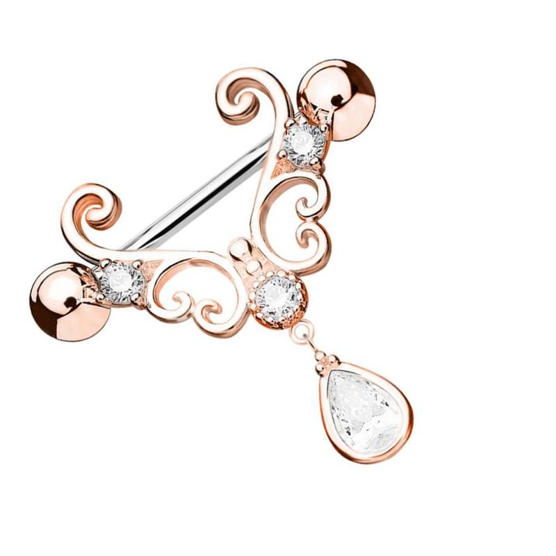 Пірсинг грудей — ціна 60 грн у каталозі Сережки для пірсингу Купити аксесуари за доступною ціною