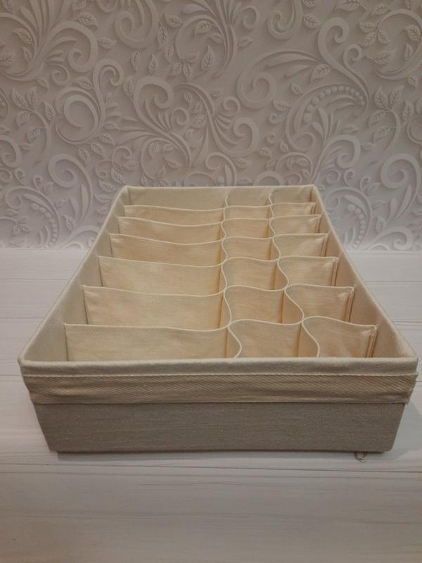 Органайзер для білизни з лляної щільної тканини — ціна 399 грн у каталозі Органайзери Купити