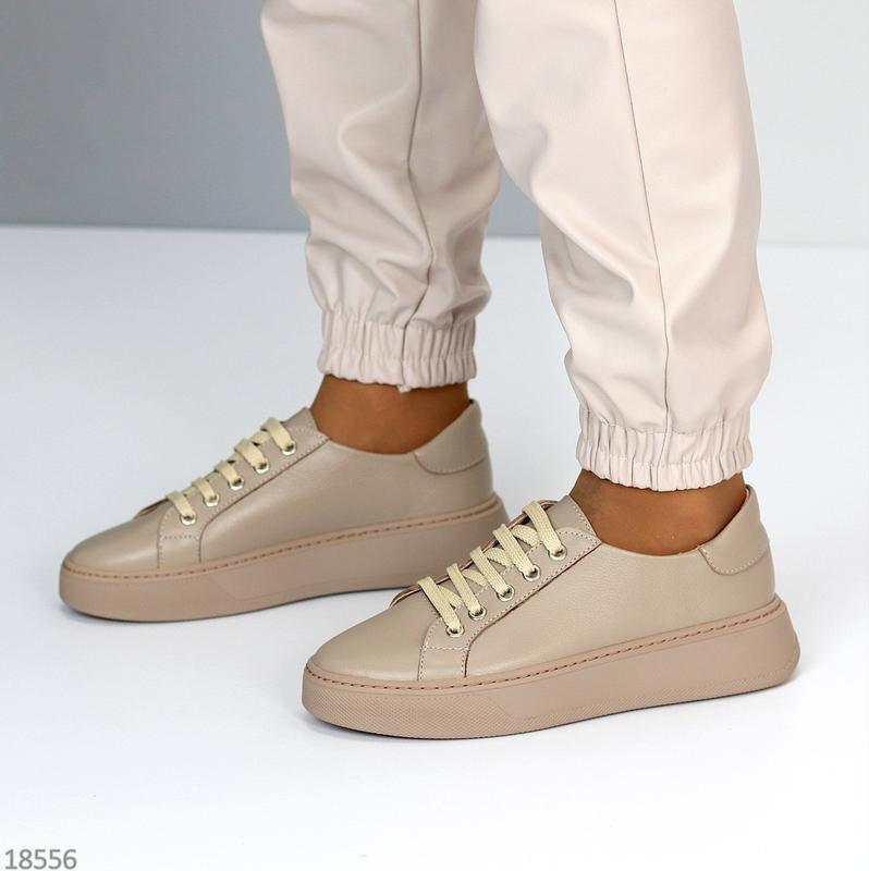 Кеди шкіряні — ціна 1199 грн у каталозі Кеди Купити жіночі речі за доступною ціною на Шафі