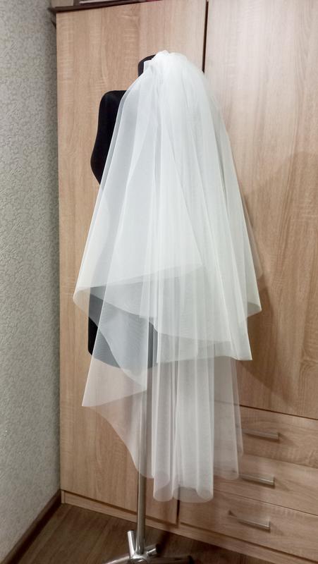 Фата — вуаль пишна 🌸 — ціна 883 грн у каталозі Прикраси для нареченої Купити аксесуари за