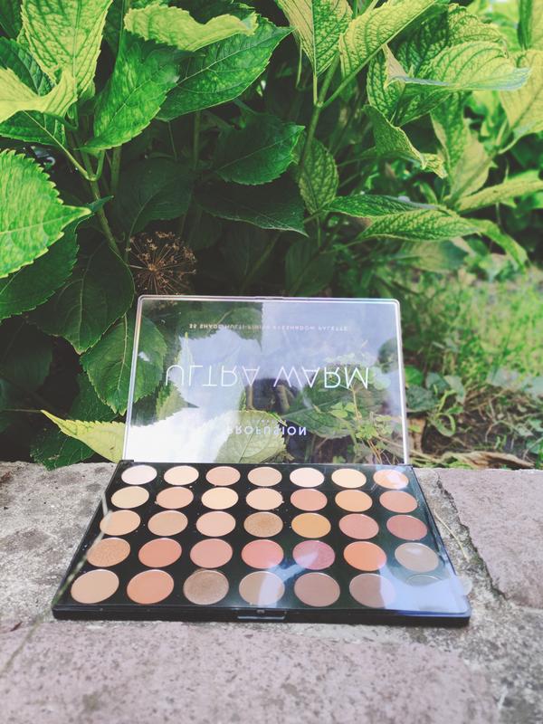profusion cosmetics ultra warm 599 colourpop blush crush shadow palette
