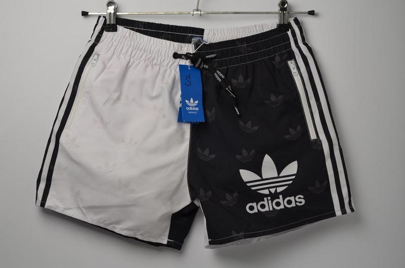 Плавки adidas white-black плавальні шорти адідас шорты плавательные ...