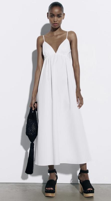 Платье сарафан Zara р L 40 12 — цена 1100 грн в каталоге Сарафаны Купить женские вещи по