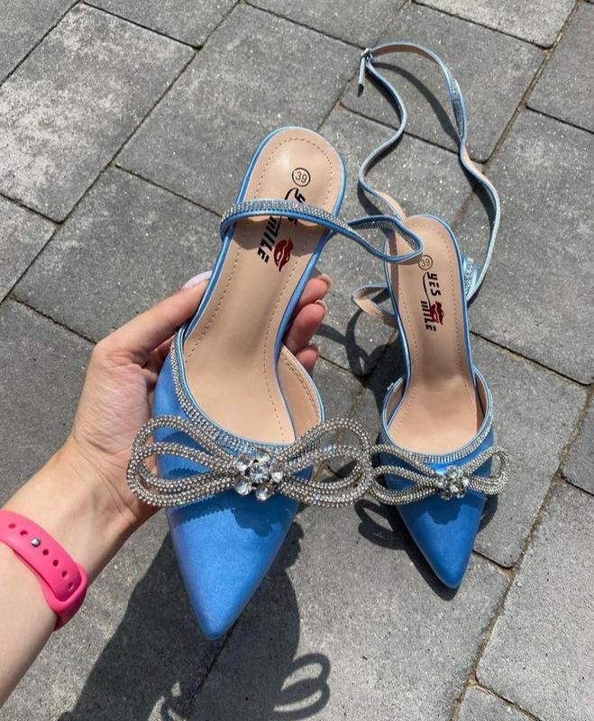 Туфлі на каблуку з бантиком♥️ — ціна 1599 грн у каталозі Туфлі Купити жіночі речі за доступною